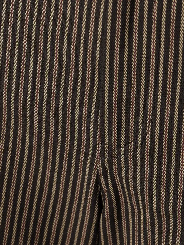 NILI LOTAN Roe Striped Flared Pants