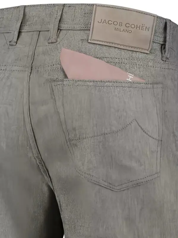 Jacob Cohen Cotton Trousers - Neutrals