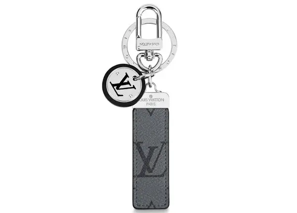 LOUIS VUITTON Neo Club Bag Charm And Key Holder Monogram Eclipse Reverse - Gray