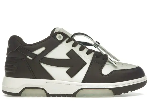 Off-White Out Of Office Low-top Sneakers - Chocolate/cream