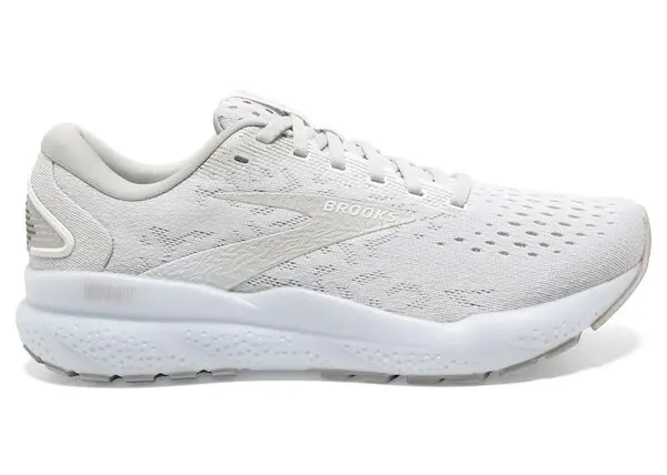 Brooks Low Top Athletic Sneakers - White/grey