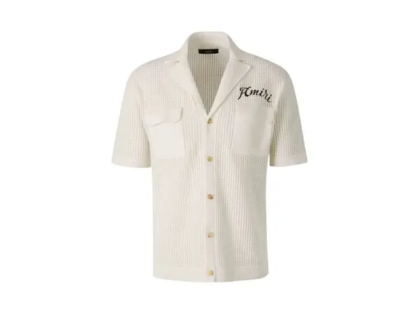 Amiri Mesh Polo Shirt
