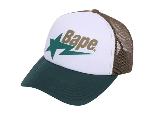 BAPE Sta Mesh Cap - Green