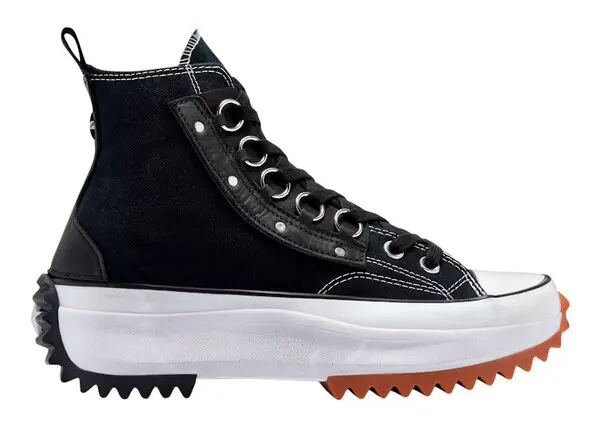 CONVERSE Run Star Hike Platform High-top Sneakers - Black/white/metal Ring