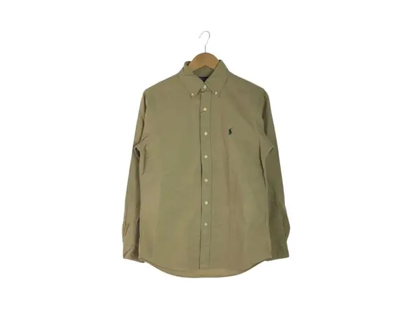 Polo Ralph Lauren Longsleeve Garmentdyed Oxford Sport Shirt - Surrey Tan