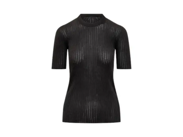 JIL SANDER Ribbed Crewneck T-shirt