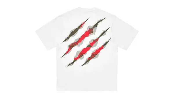 PALACE Ripped Tri T-shirt - White