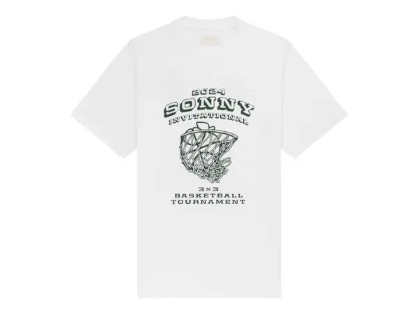 Aimé Leon Dore X New Balance Sonny Ny Paris Invitational Tee Shirt - White