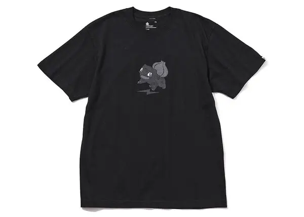 FRAGMENT X Pokemon Thunderbolt Project Bulbasaur Front Print Tee Shirt