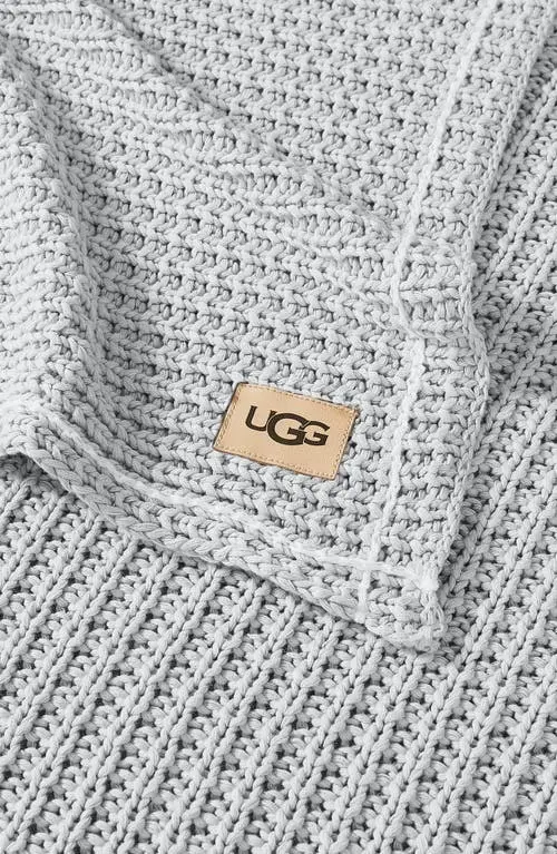 UGG Luna Knit Throw Blanket - Stone
