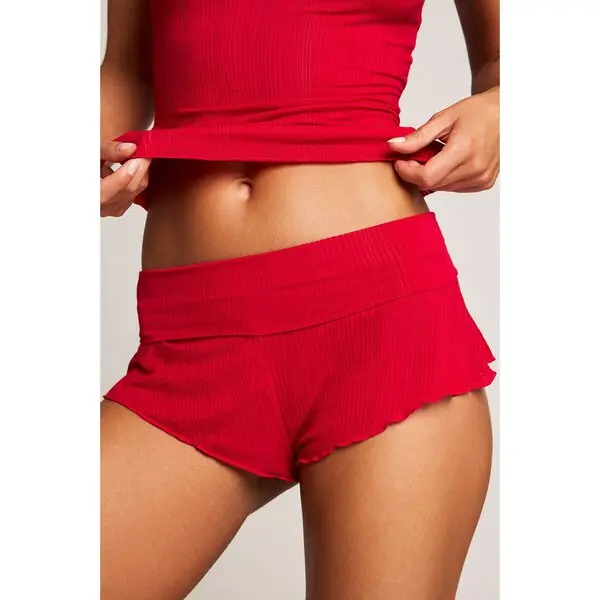 NEGATIVE UNDERWEAR Whipped Mini Short - Cerise