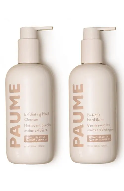 PAUME Hand Cleanser & Hand Balm Set $78 Value - No Color