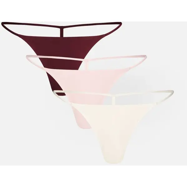 NEGATIVE UNDERWEAR Glacé String Thong - Rouge