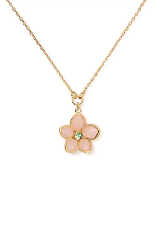 Kate Spade New York Pastel Petal Pendant Necklace - Multi