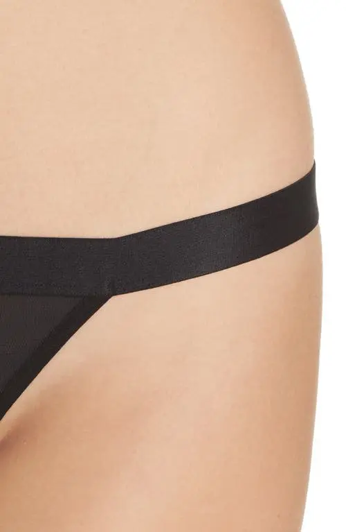 NEGATIVE UNDERWEAR Sieve Thong - Black