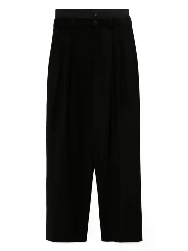 Monse Panel Detailing Trousers - Black
