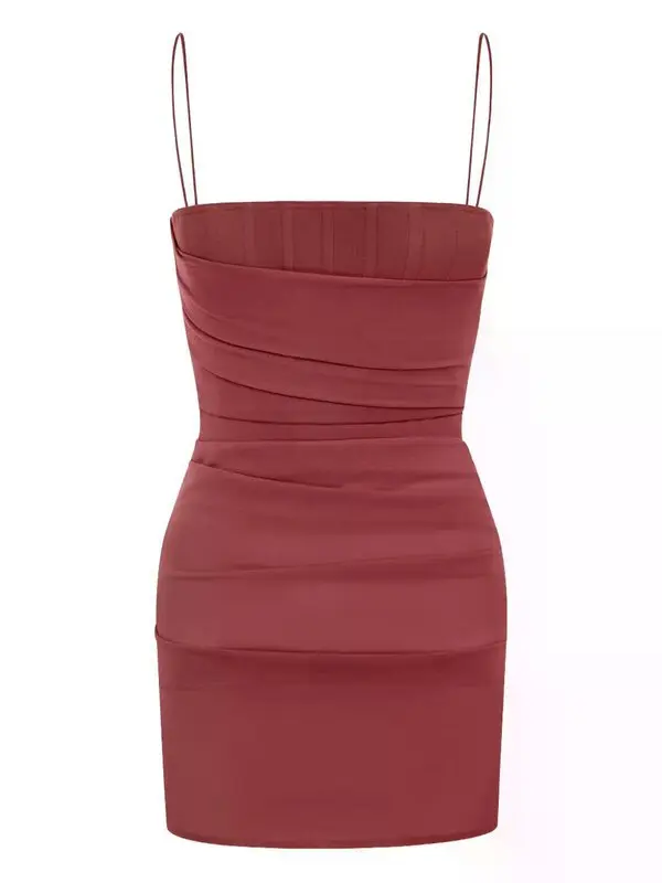 Alex Perry Draped Mini Dress