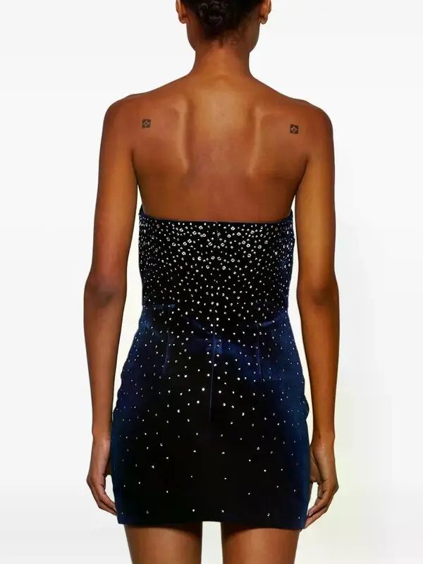 Alex Perry Crystal-embellished Mini Dress