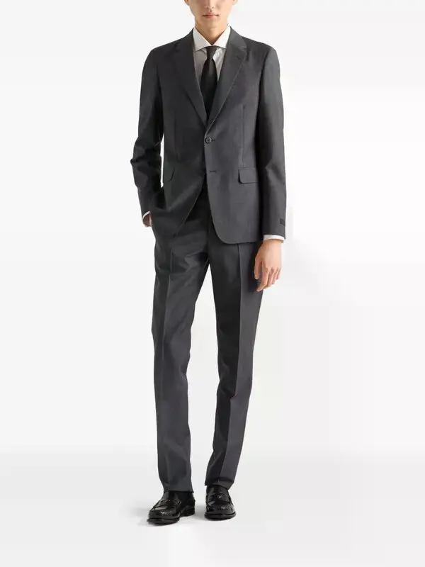 Prada Single-breasted Suit - Grey