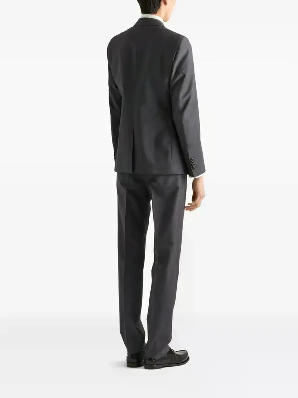 Prada Single-breasted Suit - Grey
