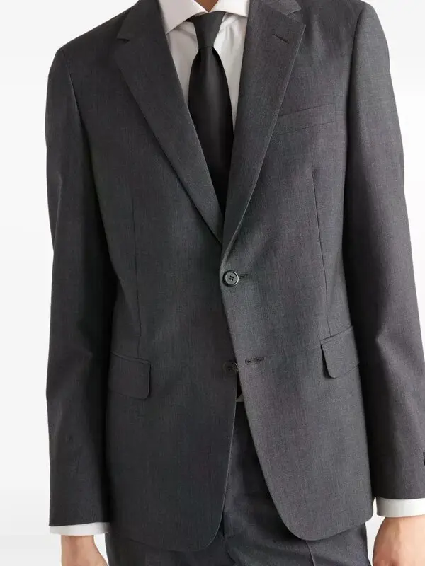 Prada Single-breasted Suit - Grey