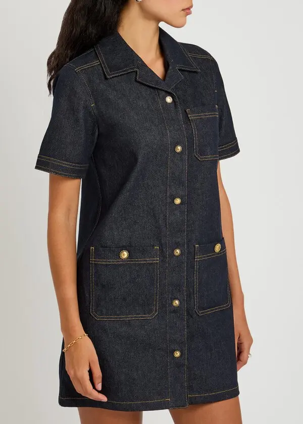 Moncler Shirt Dress - Denim