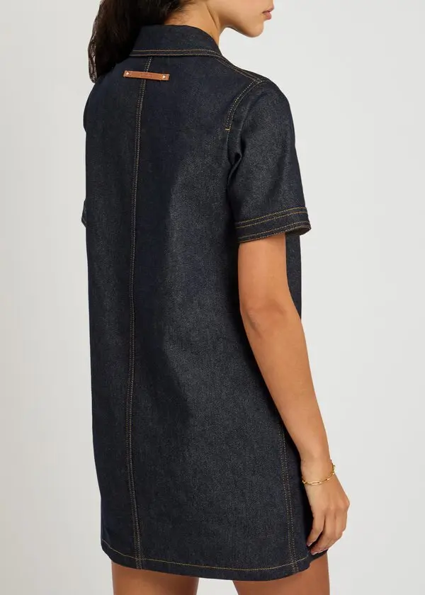 Moncler Shirt Dress - Denim