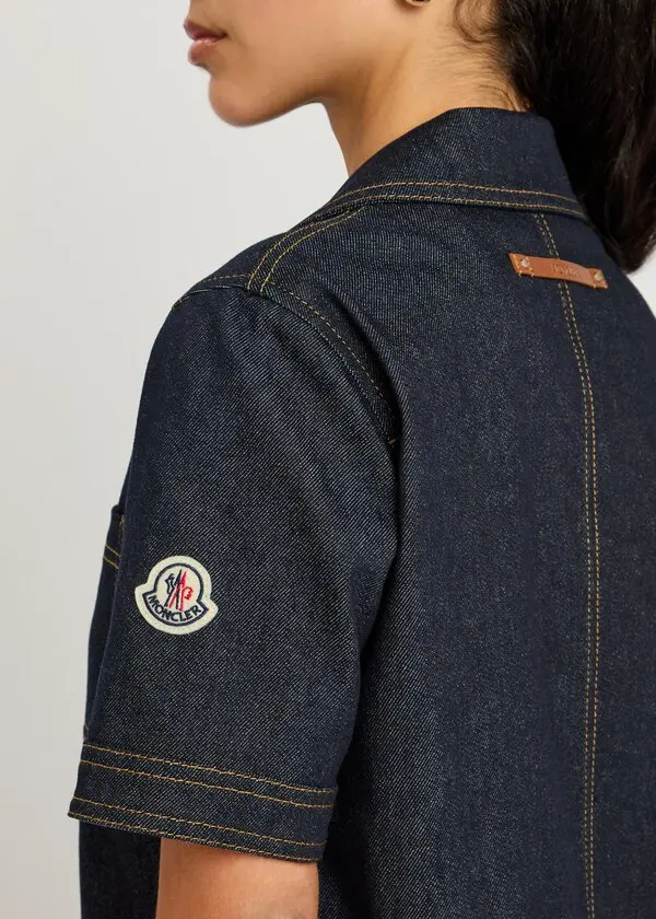Moncler Shirt Dress - Denim