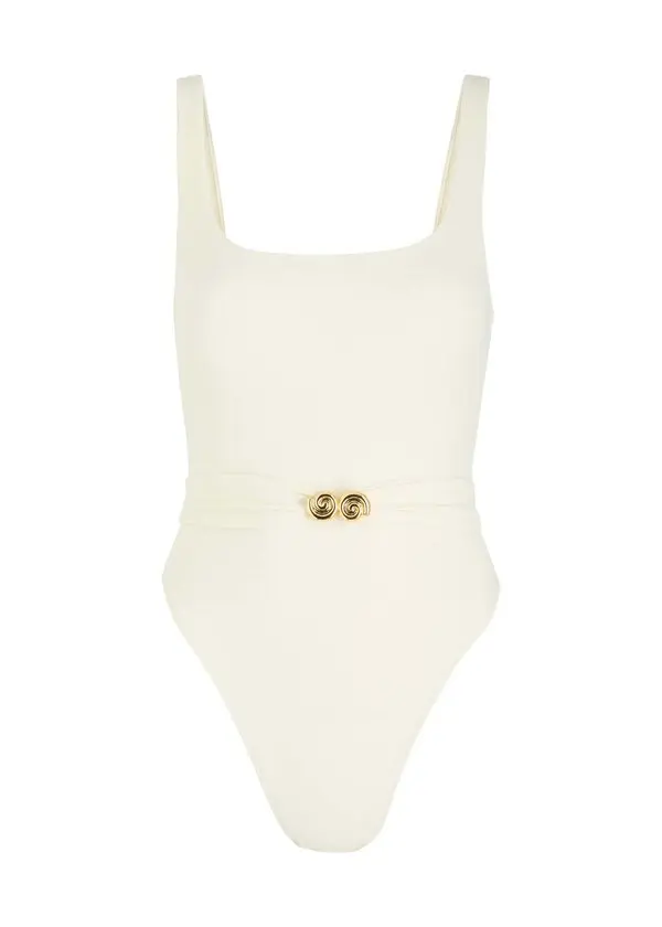 AWAY THAT DAY Isola Bella Swimsuit - Ivory