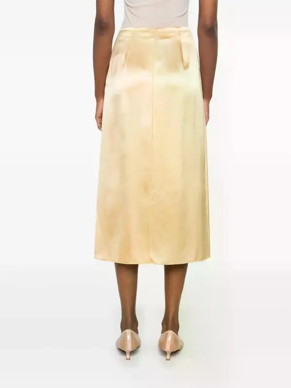 Altuzarra Satined Midi Skirt