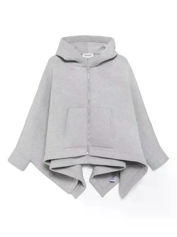 Monse Zip-up Poncho