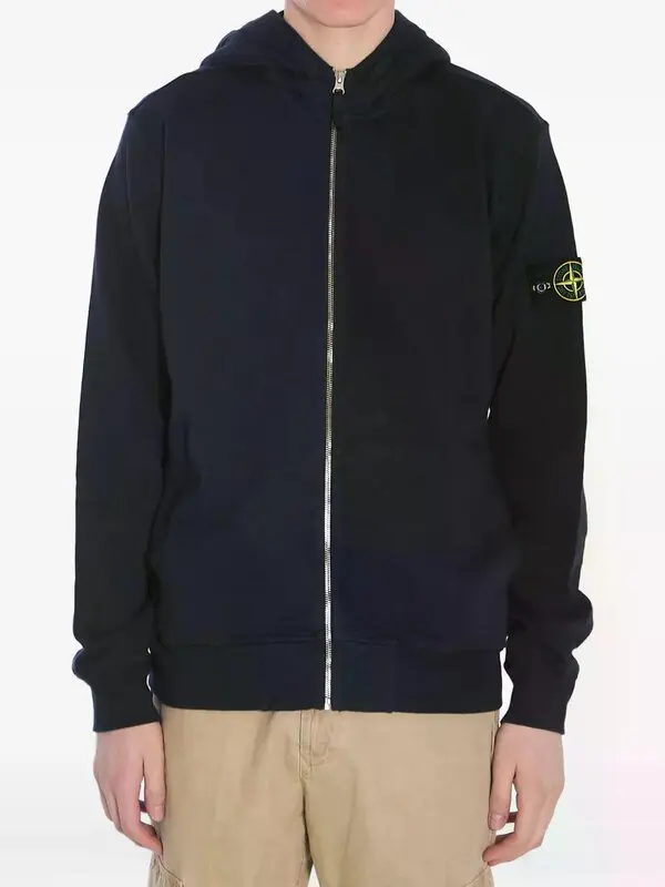 Stone Island Zip-up Hoodie