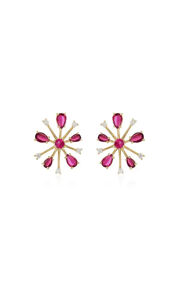 EDEN PRESLEY 14k Yellow Gold Multi-stone Earrings