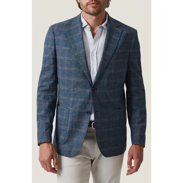 34 Heritage Matteo Shadow Check Sport Coat