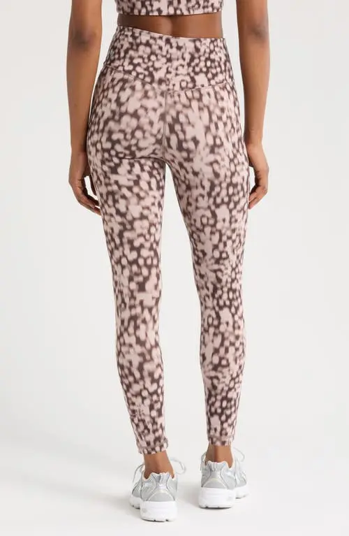 Zella Studio Luxe Print High Waist 7/8 Leggings