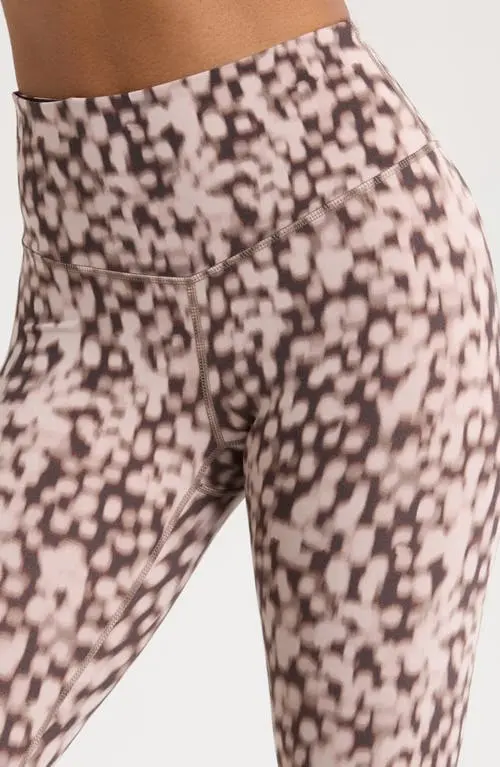 Zella Studio Luxe Print High Waist 7/8 Leggings