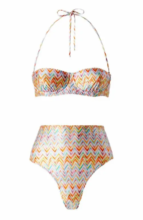 Missoni Zig Zag Bikini Set - Multicoloured