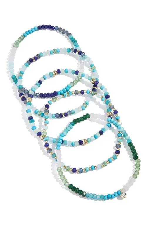 Baublebar Kallen Set Of 5 Bracelets - Cool Multi