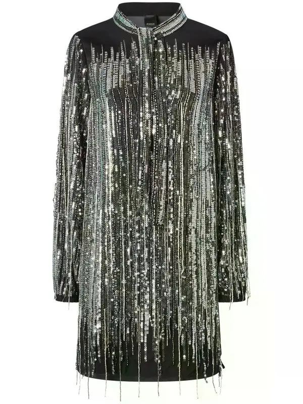 Pinko Sequined Mini Dress
