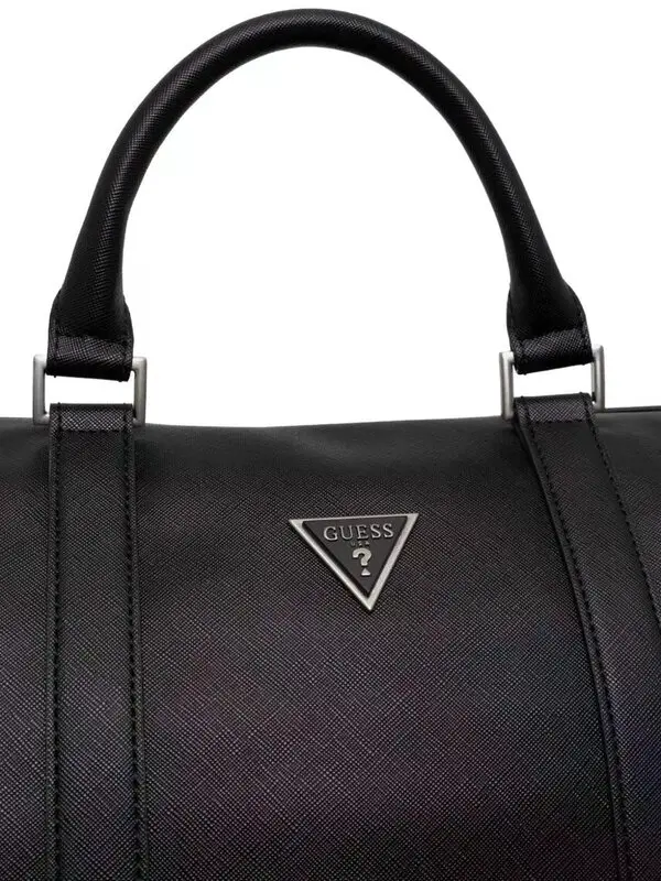 Guess Logo-plaque Weekender Bag