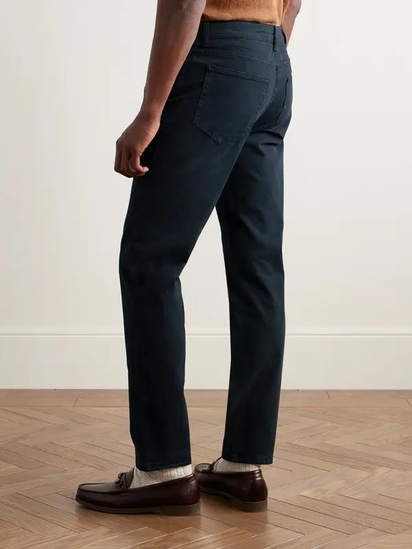 Nn07 Tony 1923 Slim-fit Trousers - Blue