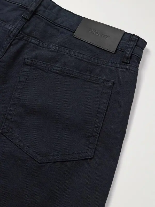 Nn07 Tony 1923 Slim-fit Trousers - Blue