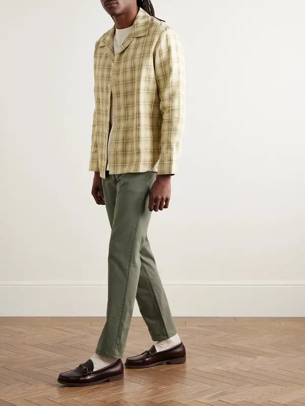 Nn07 Tony 1923 Slim-fit Trousers - Green