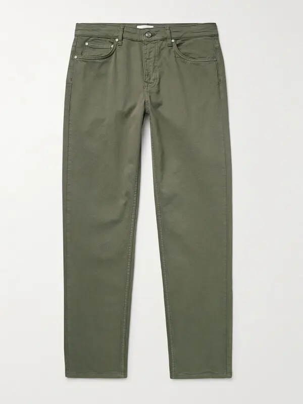 Nn07 Tony 1923 Slim-fit Trousers - Green