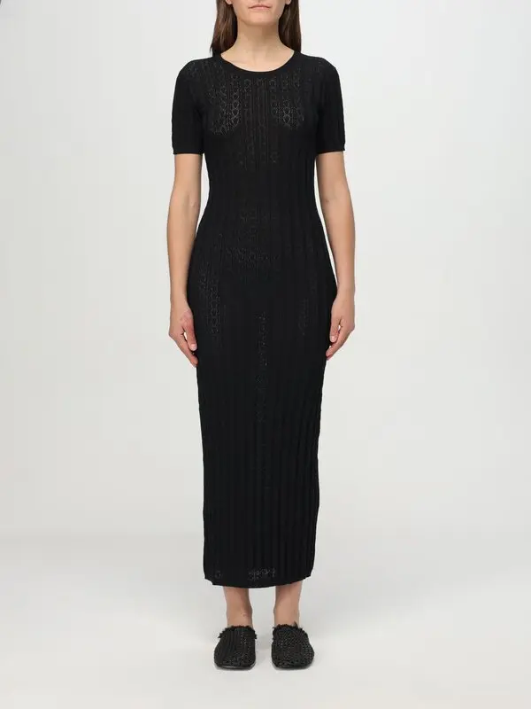 LOU LOU STUDIO Short Sleeve Knit Maxi Dress