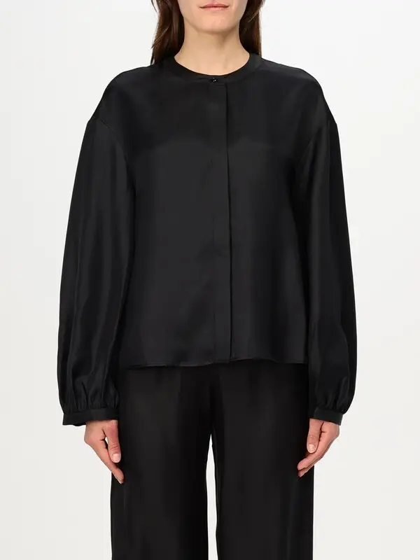 LOU LOU STUDIO Mandarin Collar Shirt