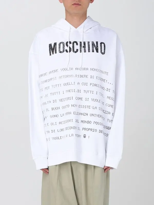 Moschino Oversized Logo Hoodie