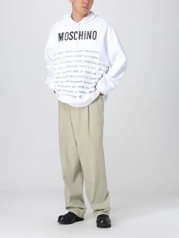 Moschino Oversized Logo Hoodie