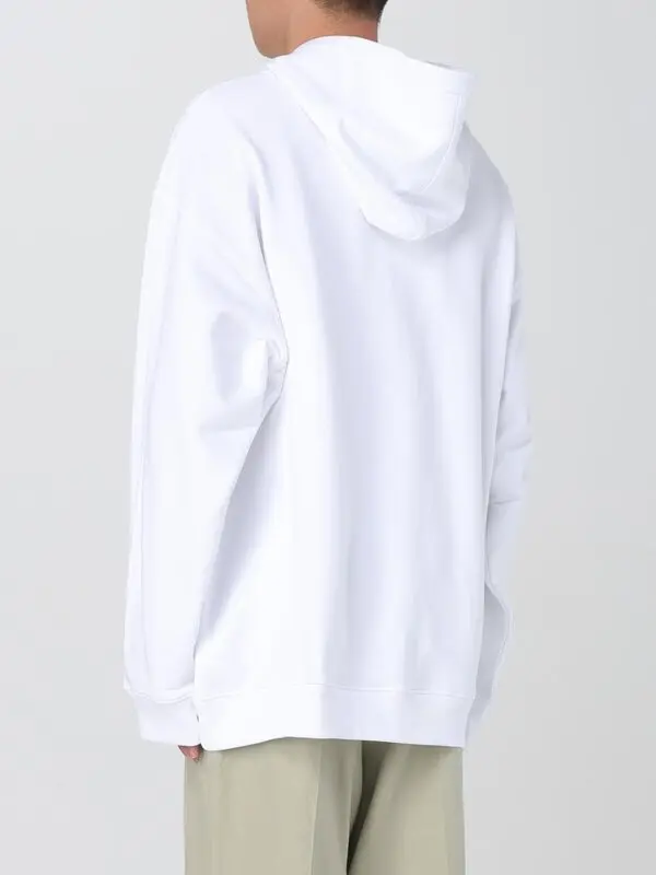 Moschino Oversized Logo Hoodie - White