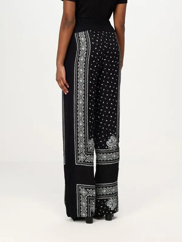 Pinko Printed Wide Leg Trousers